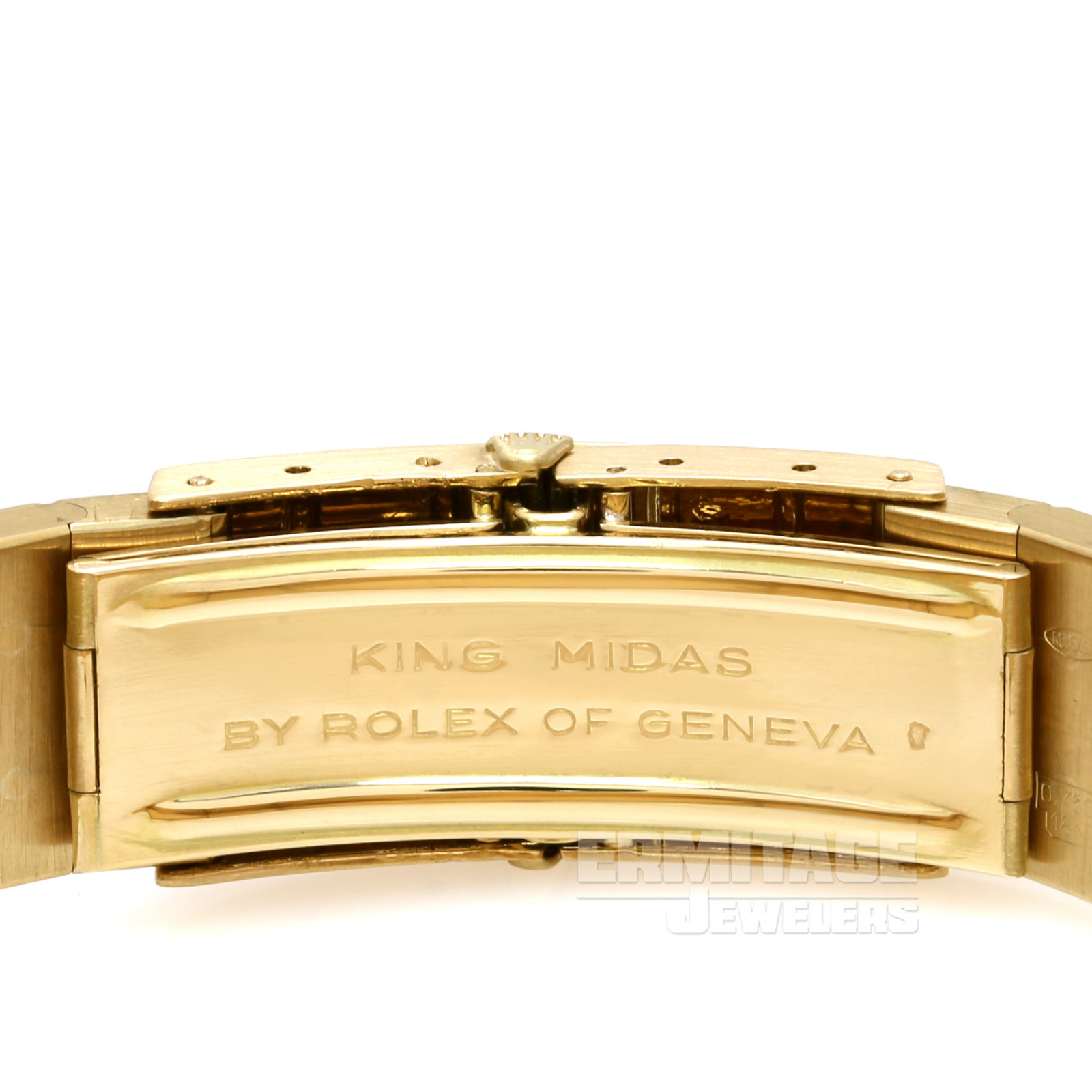 White Gold & Steel on Midas Rolex King Midas 9630 27 x 27 mm | Ermitage ...