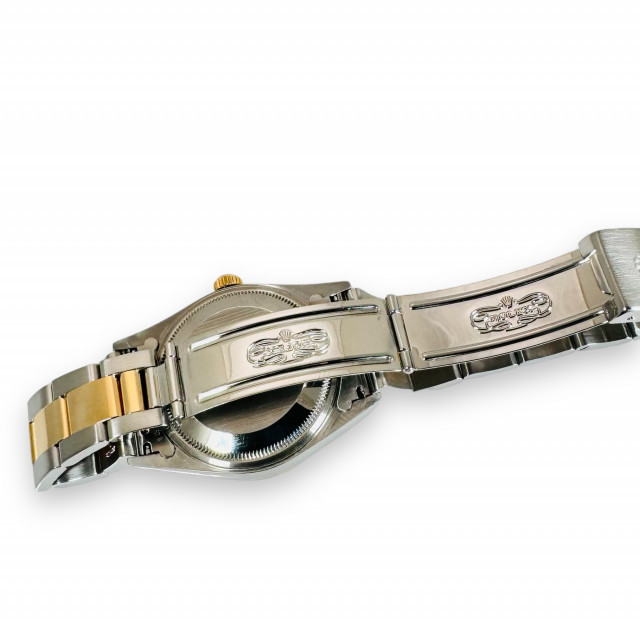 Pre-Owned Rolex Oyster Perpetual Date 15223 Gold & Steel | Ermitage ...