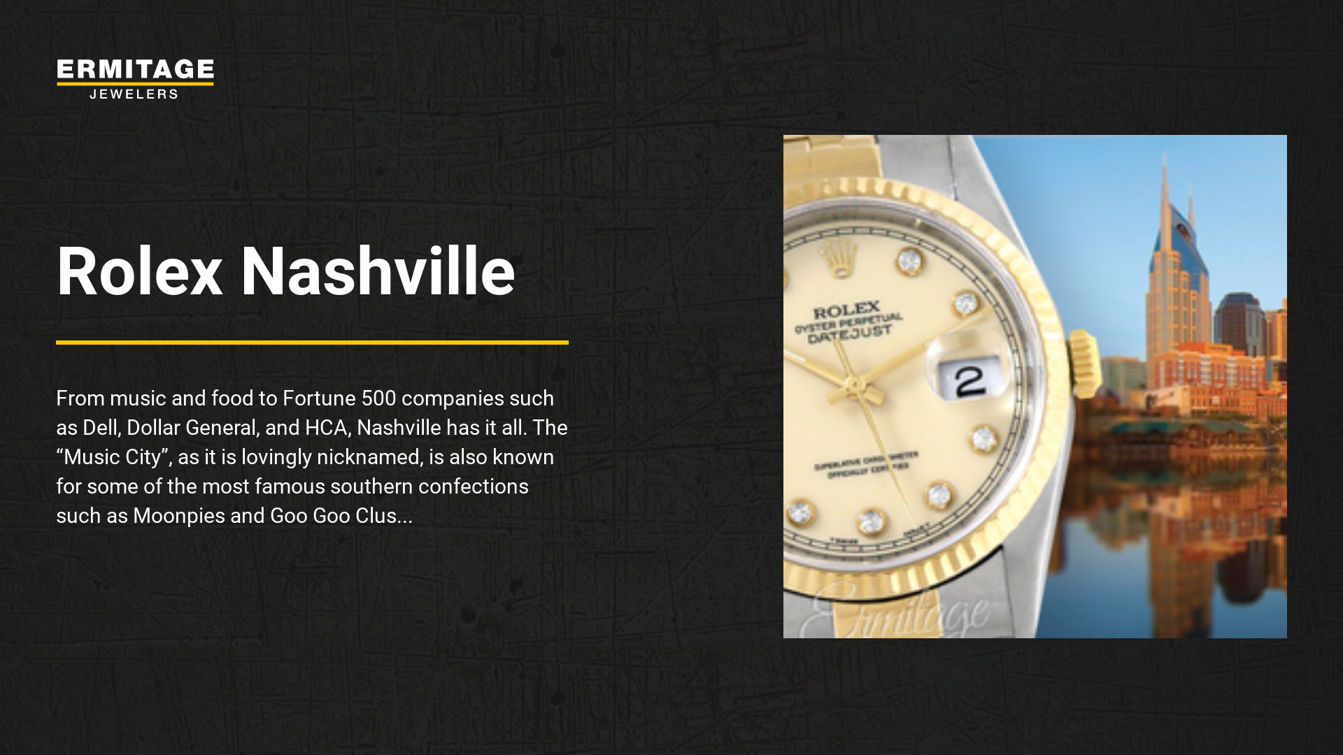 Rolex Nashville - Chronicles | Ermitage Jewelers